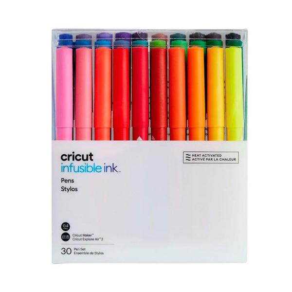 Paquet de 30 Stylos 0.4 Infusible Ink pour Maker et Explore
