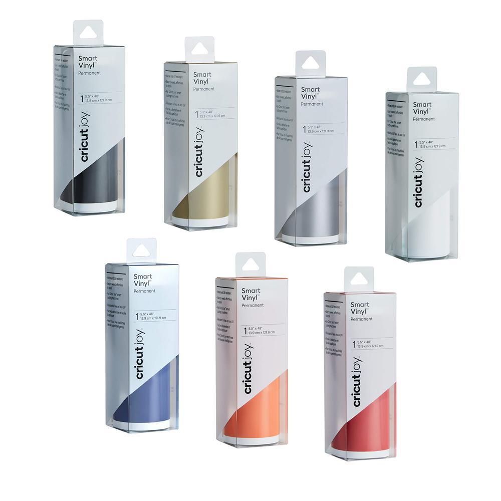 Vinilo adhesivo Permanente, Smart Vinyl Cricut Joy 13,9 cm x 6,1 m