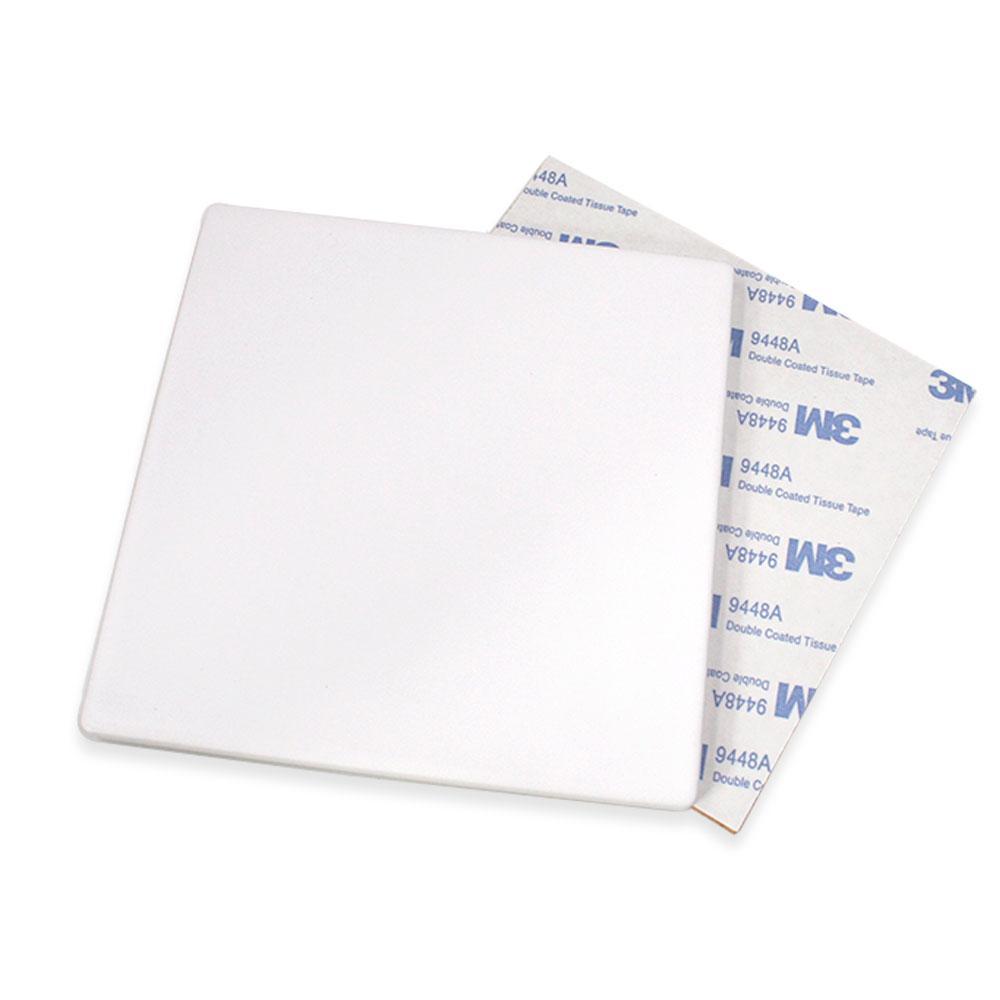 Square Sandstone Coaster with cork base (Pack of 4 u.) for sublimation