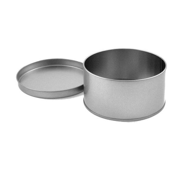 Boîte métallique ronde