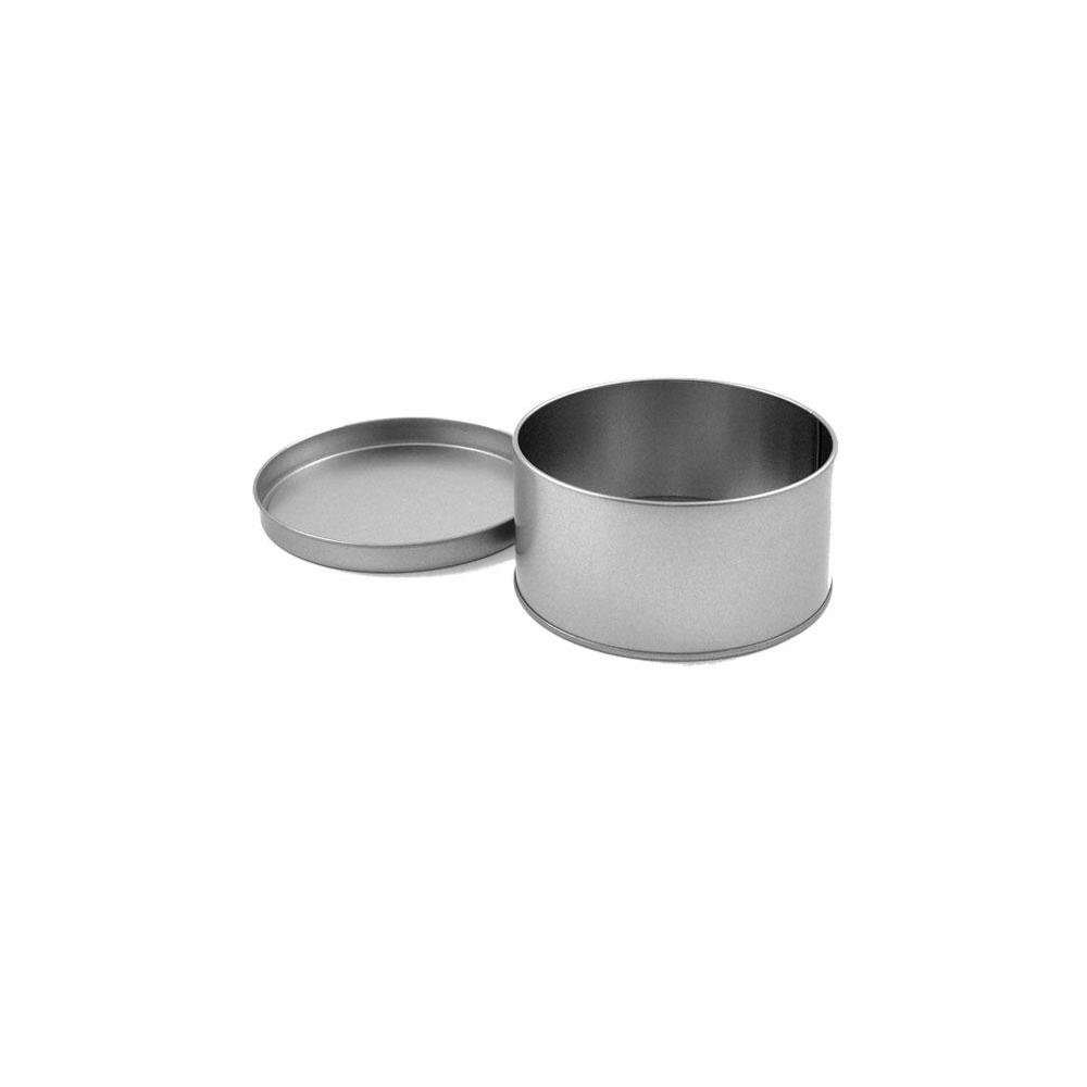 Round metal boxes