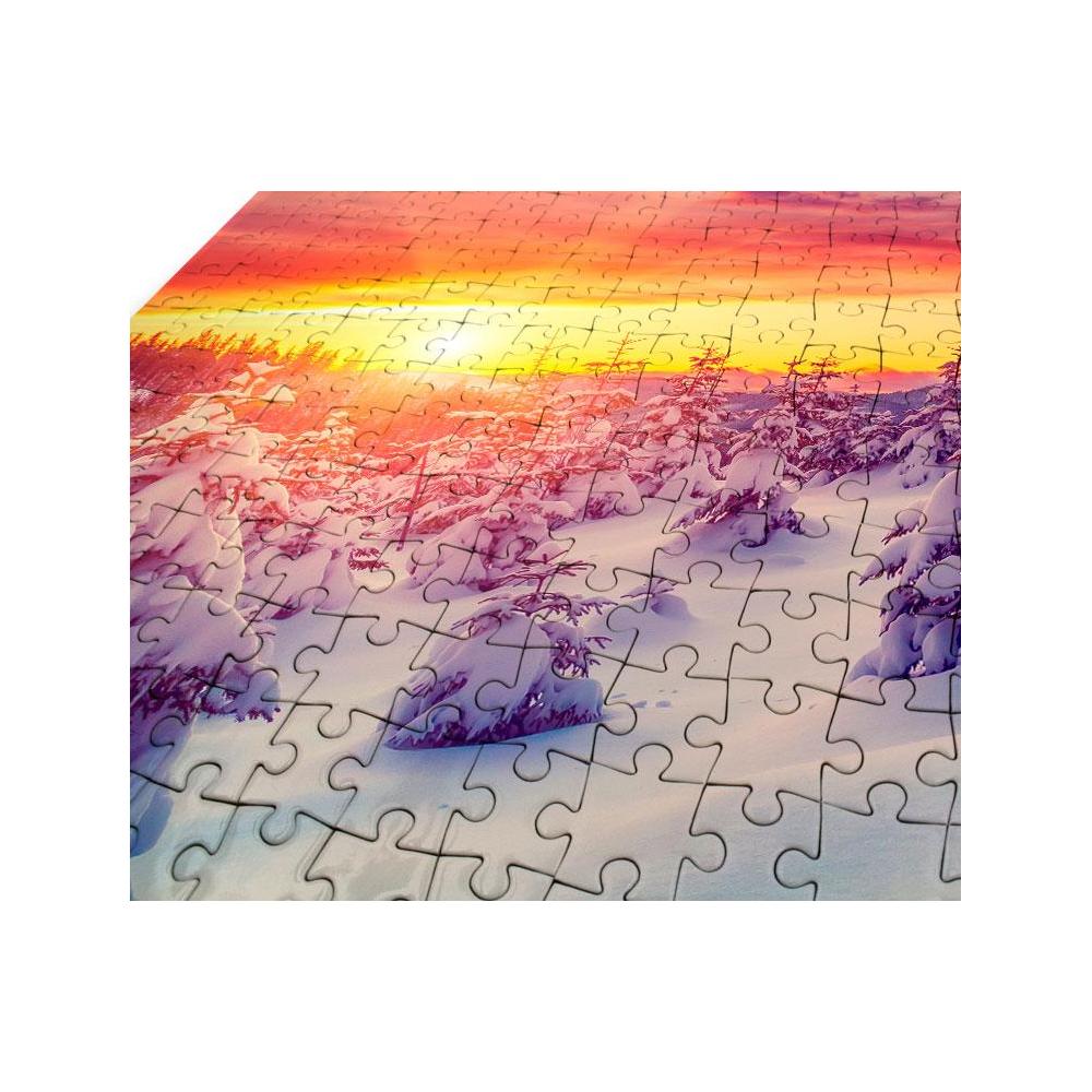 Puzzles rectangles personnalisables 280 pièces - Pack 10
