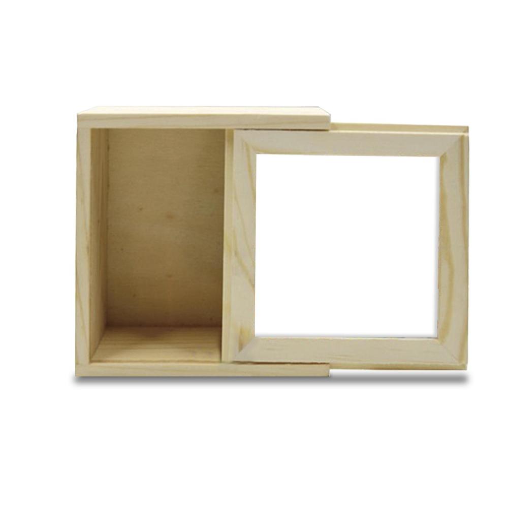 Multi-purpose wooden box for sublimation