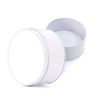 Round white box