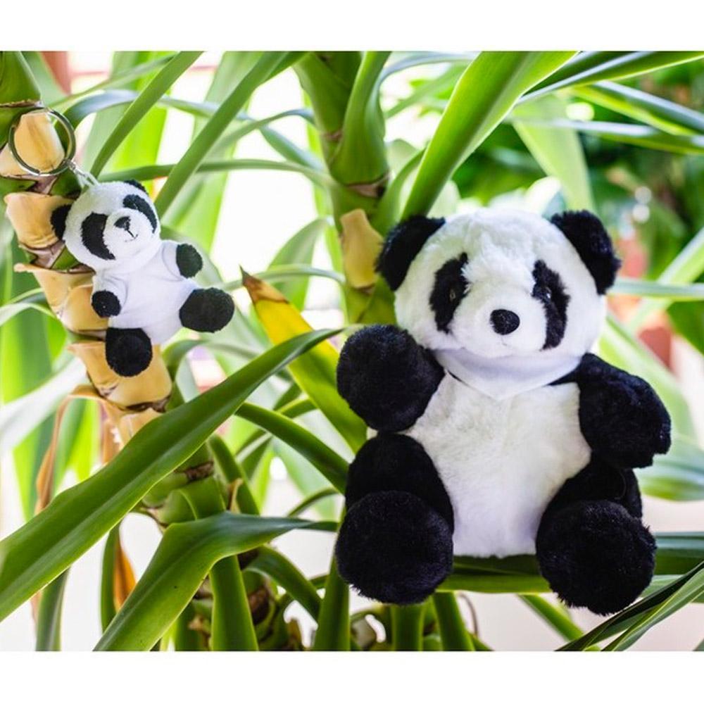 Panda bear keychain for sublimation