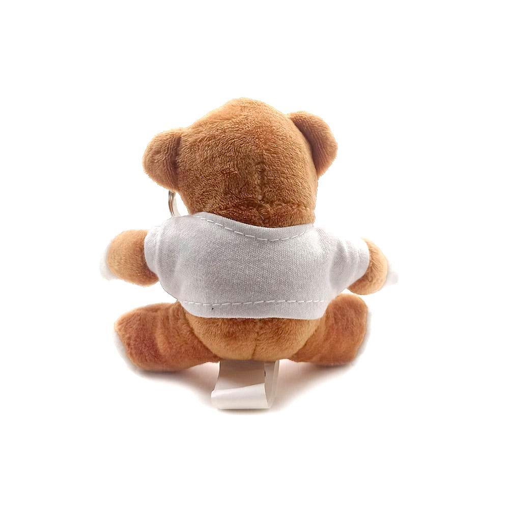 Teddy bear keychain for sublimation