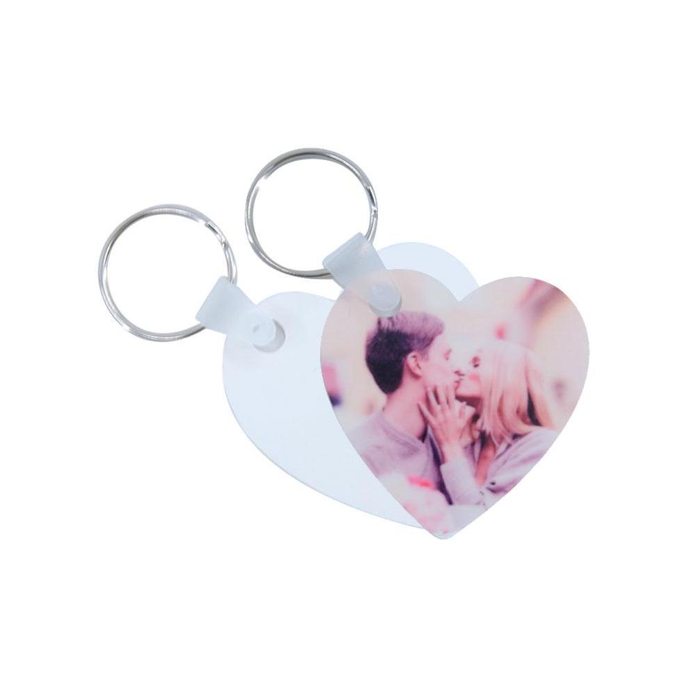 HPP keychain heart shape - Pack 10