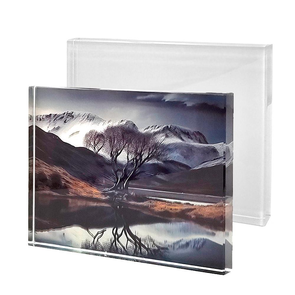 Glass photo frame for sublimation