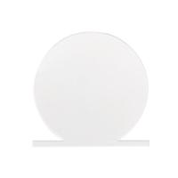 Portafotos de metacrilato + base de madera con luz (redondo)