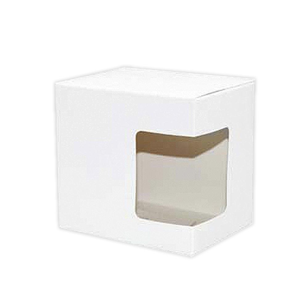 Sublimation mugs boxes with window for sublimation