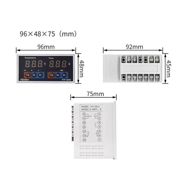 Time and temperature controller for ovens DTF and InkOne H1