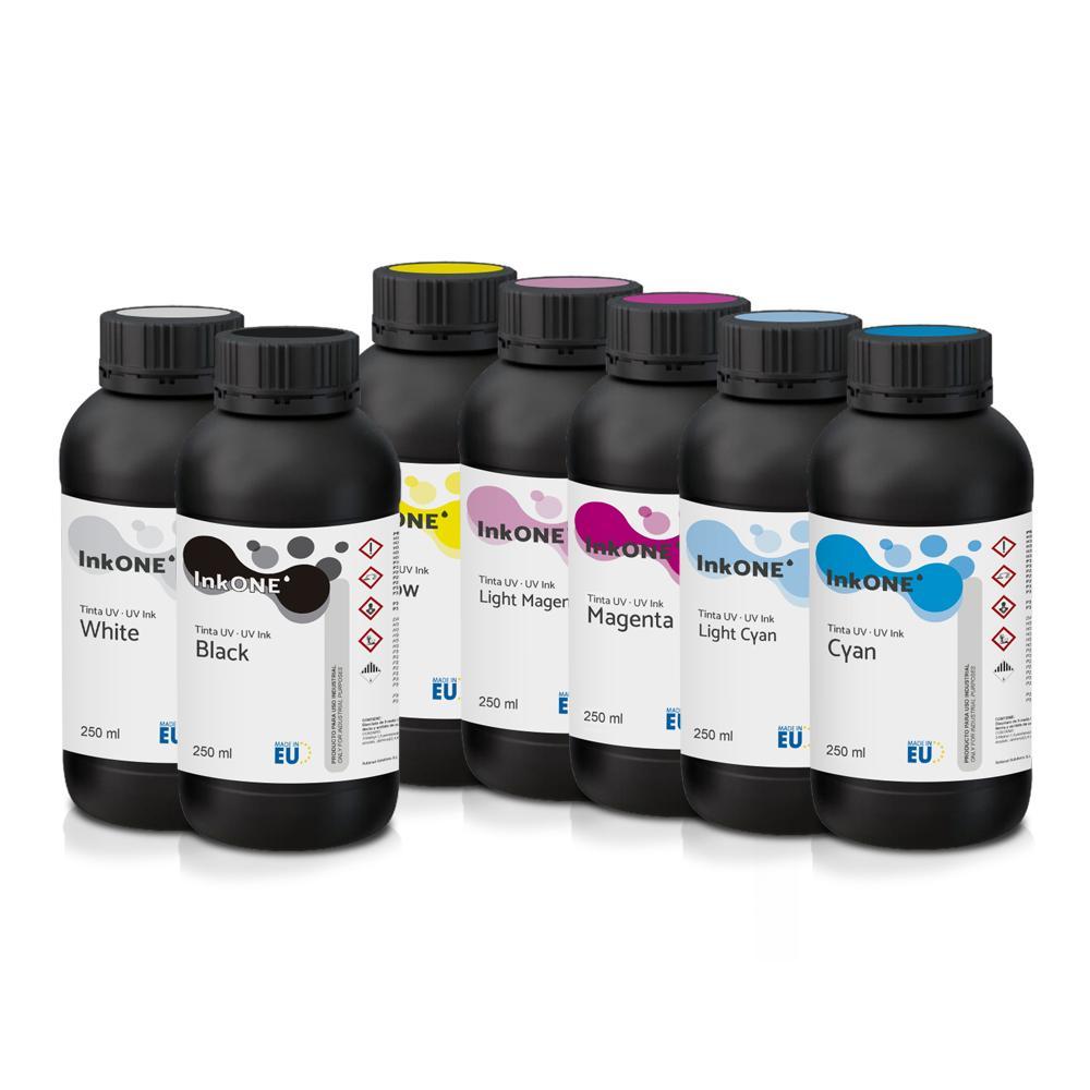 Tinta para impresión UV DTF y UV compatible con InkOne IK904
