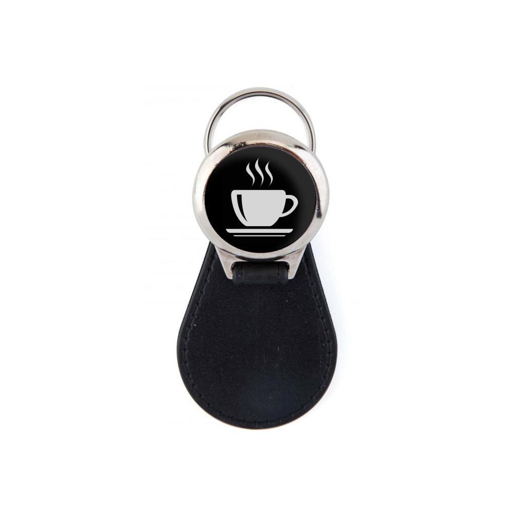 Imitation leather circular keychains MD-25D