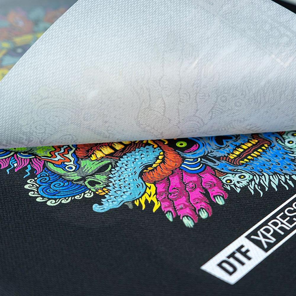 Service d'impression en DTF (largeur 31 cm) pour textiles