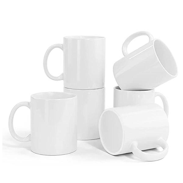 High Quality (A) white ceramic mugs - Pack 36