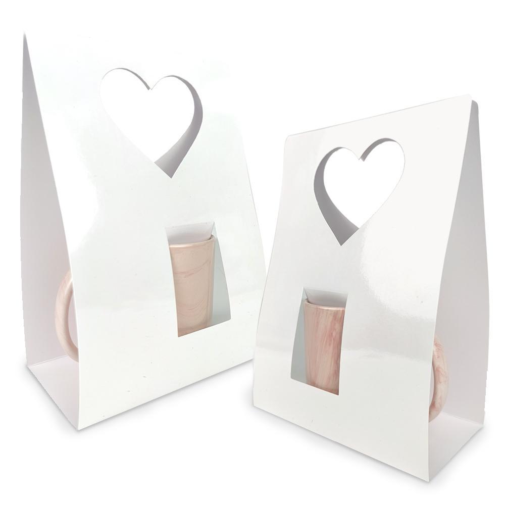 Sublimation mug presentation box with heart handle (pack of 5 units ...