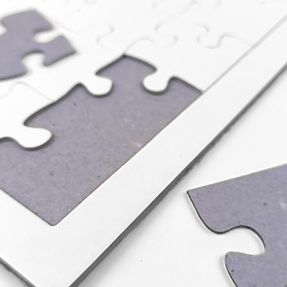 24 piece high quality Puzzle with Frame (28.5x20 cm) for sublimation