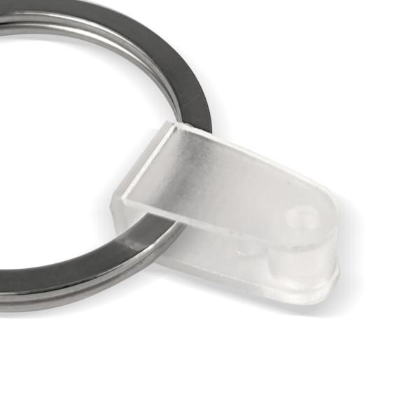 Plastic Clasp for Keyring Rings (25 units)
