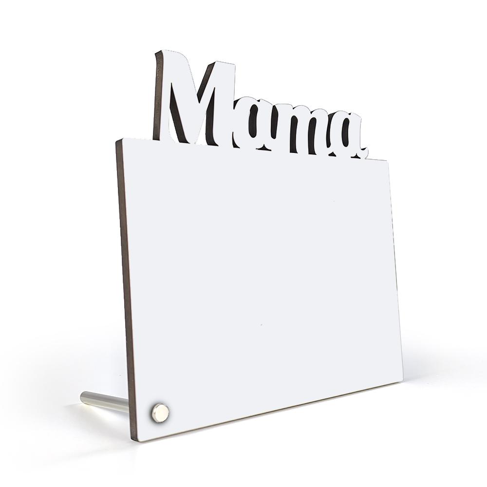 Sublimatable DM3 wooden Mum photo frame