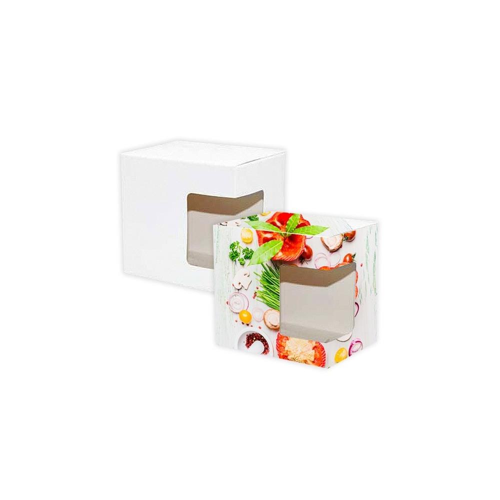 Sublimation mugs boxes with window for sublimation
