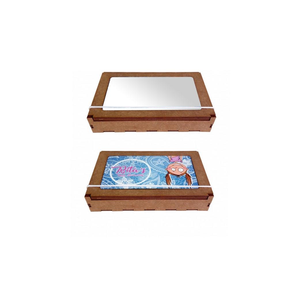 3D Box with elastic closure Puzzle for sublimation