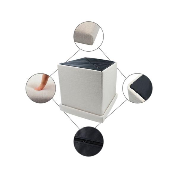 Linen storage stool for sublimation