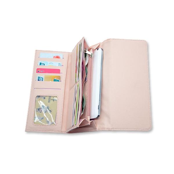 Deluxe leatherette big wallet