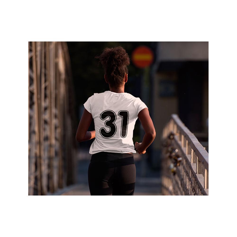 Textile transfer Round numbers 23 cm