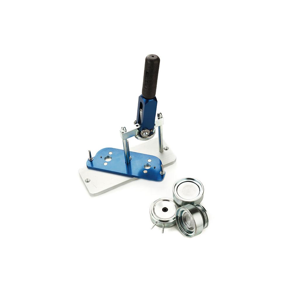 Rectangular magnet and badge maker machine B-900S