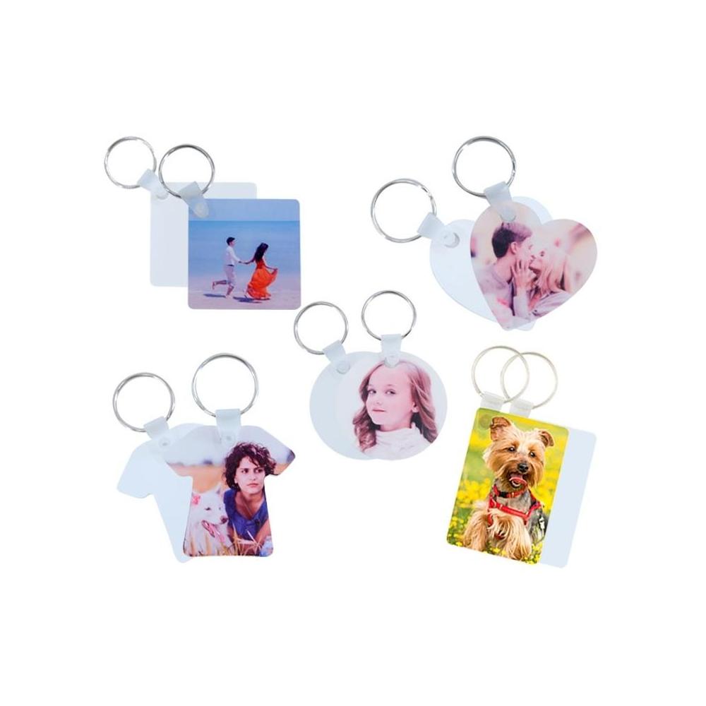 HPP keychain rectangular shape - Pack 10